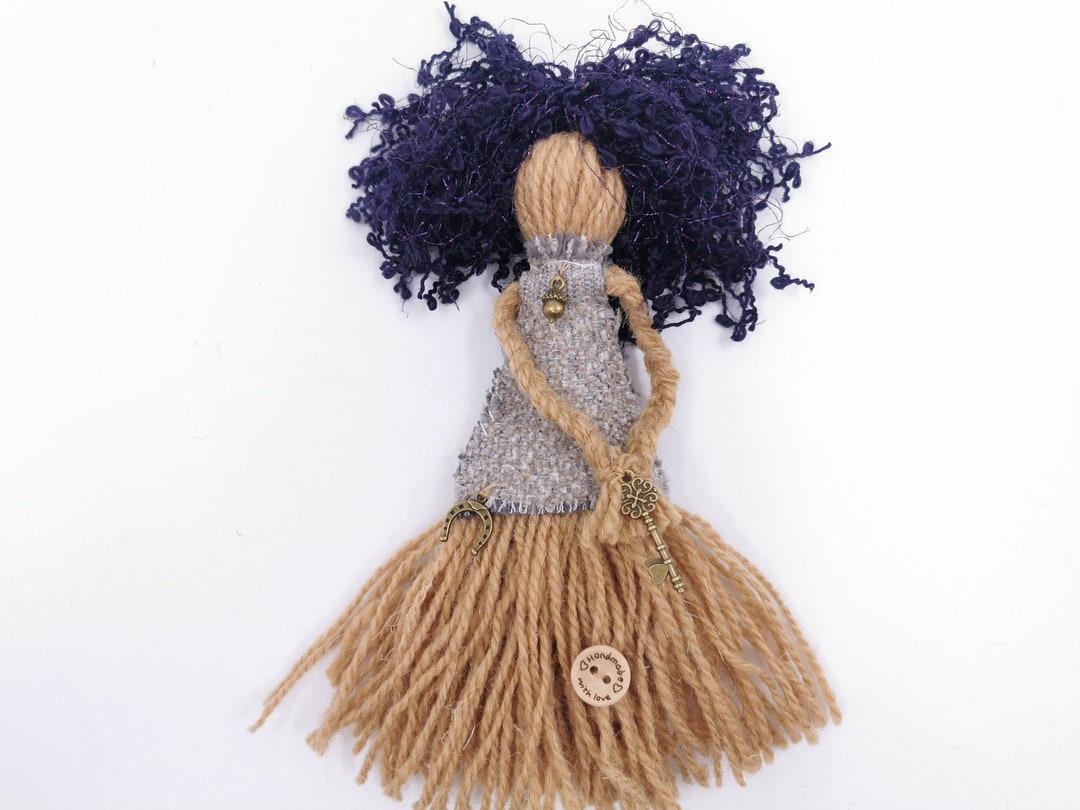 Poppet Spell Doll for Altar Decor/ Poppet Good Luck Protection Talisman ...