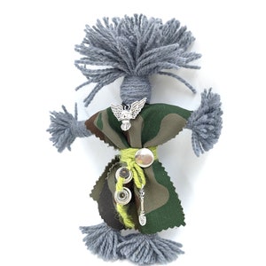 Poppet Voodoo Good Luck Protection Talisman, Voodoo Altar Doll for ...