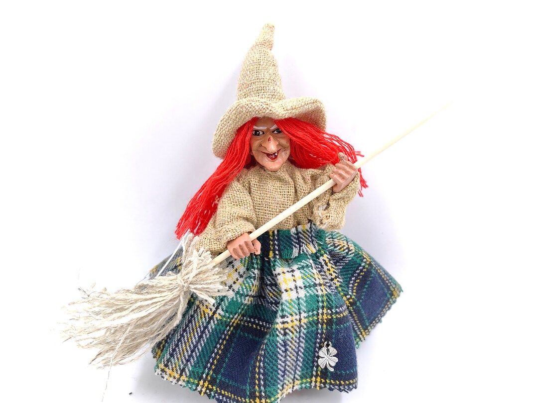 Kitchen WITCH Doll, Forest Fairy German Witch Figurine, Hedge Witch ...