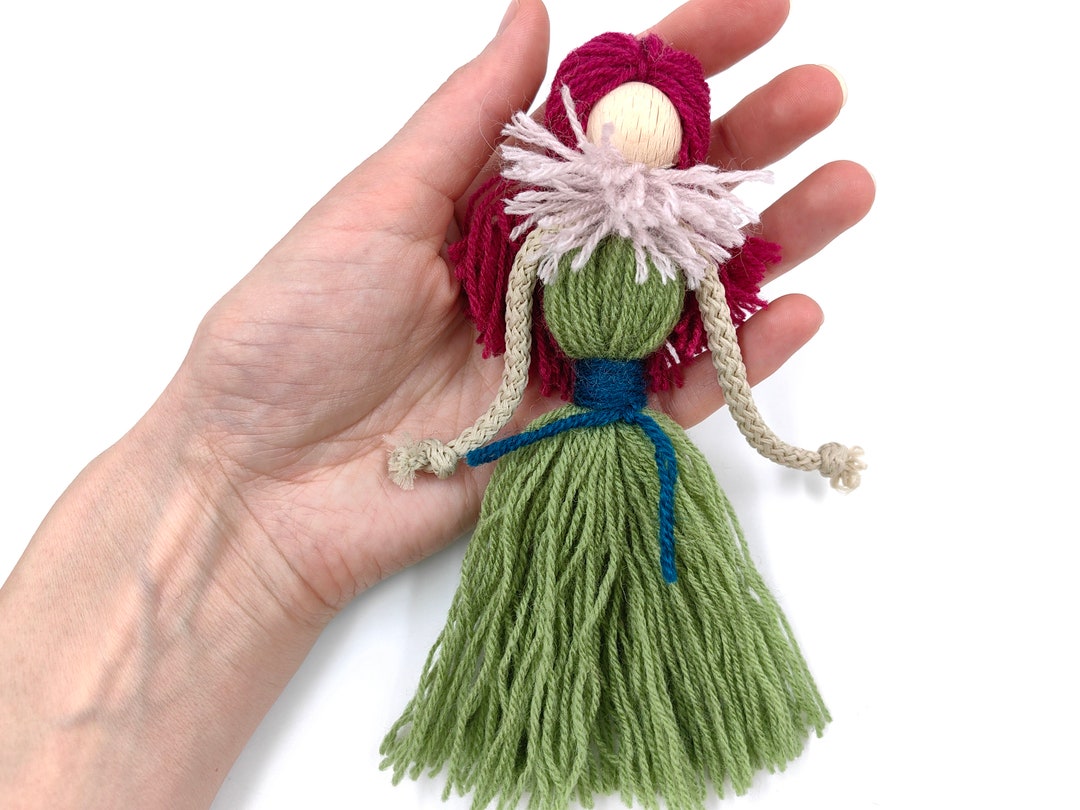 Poppet Spell Doll for Altar Decor/ Poppet Good Luck Protection Talisman ...