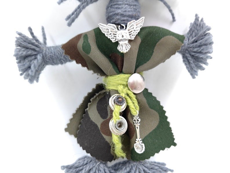 Poppet Voodoo Good Luck Protection Talisman, Voodoo Altar Doll for ...