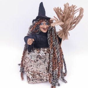 Witch Inflation, Kitchen Witch Doll Good Luck Home Spirit, Magic Fairy ...