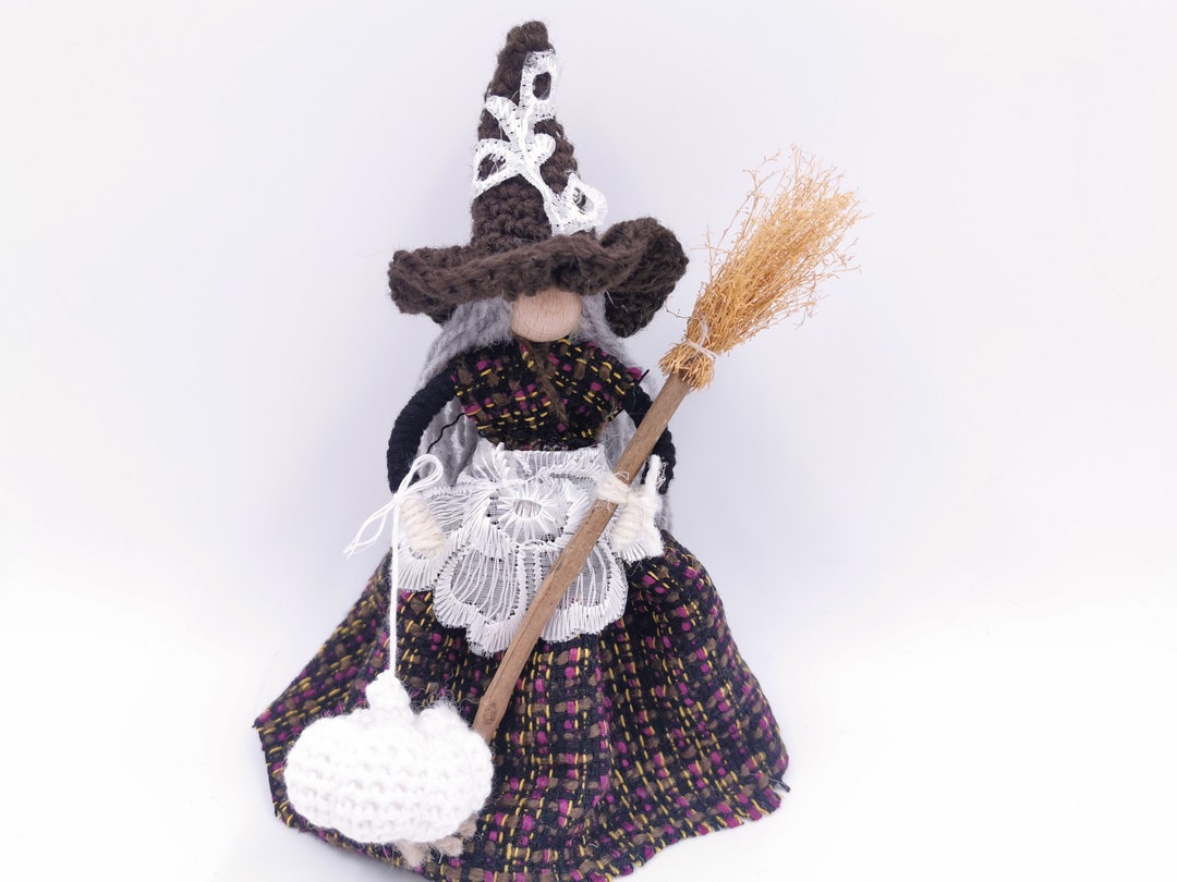 Kitchen Witch Doll Handmade Hanging Kitchen Witch Hedge - Etsy