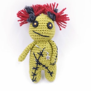 Voodoo Doll Collection, Set of Three Voodoo Amigurumies, Pocket Voodoo ...