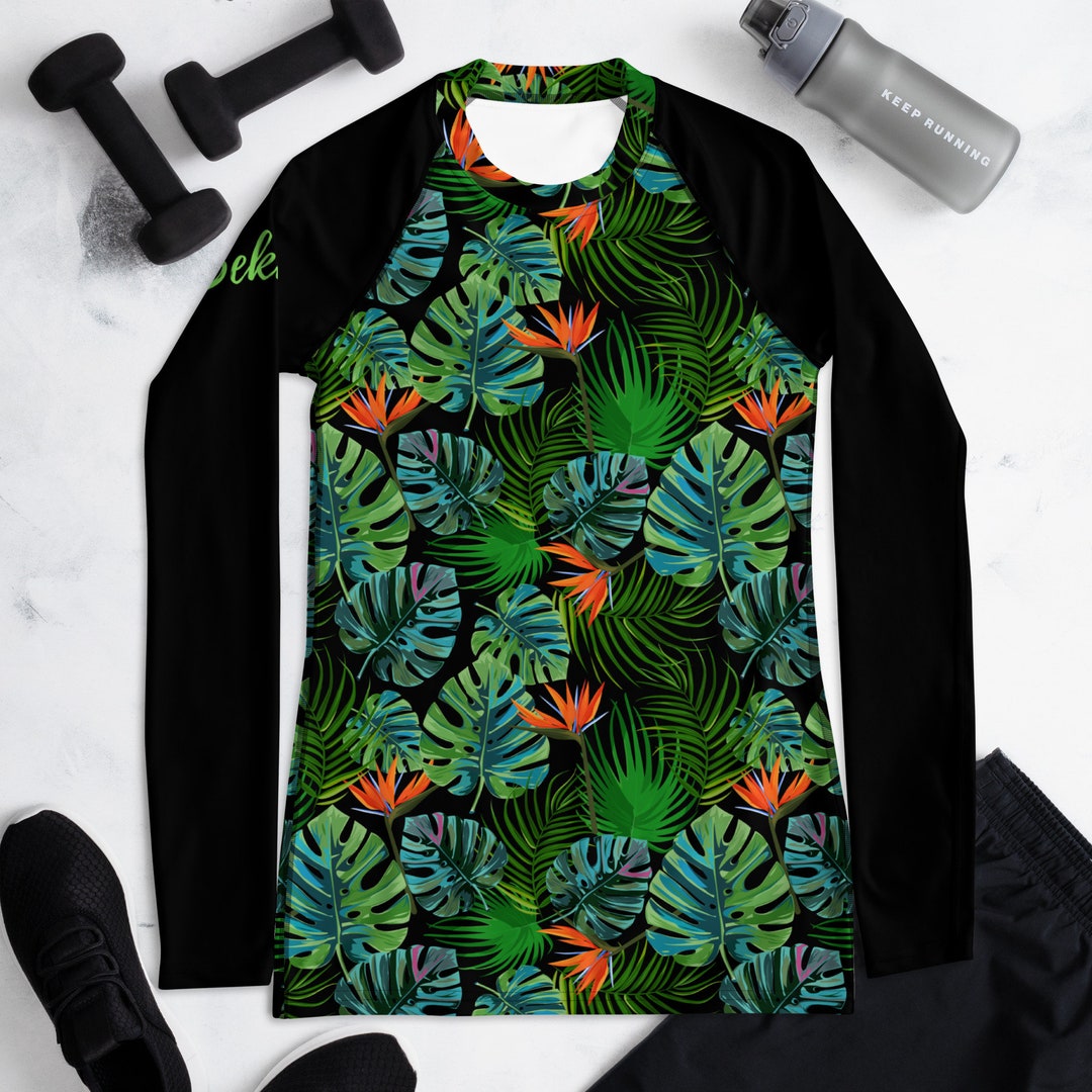 Birds of Paradise Frauen Rash Guard Shirt - Etsy Österreich