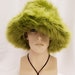 Moss Green Faux Fur Bucket Hat / Floppy Hat / Festival Hat / - Etsy