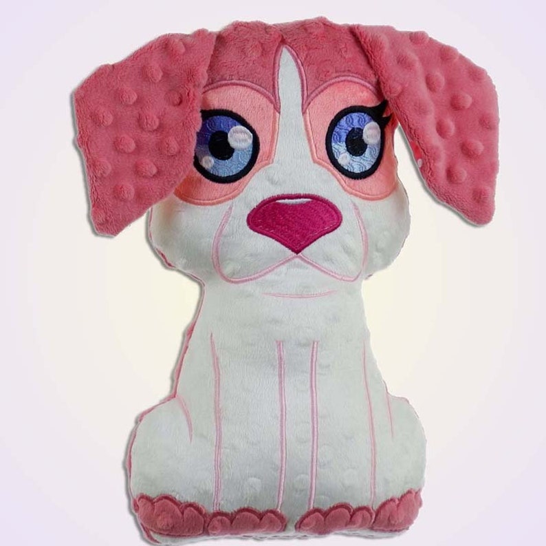 Cute Beagle girl and boy dog stuffie stuffed toy set 4 SIZES | Etsy