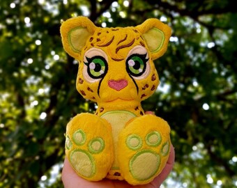 Cheetah Embroidery Design - Etsy