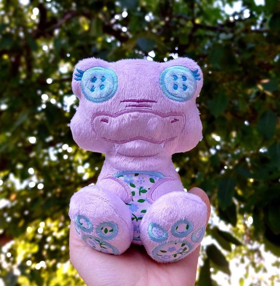 Button Eyes Cute Crocodile Reinian 3 in 1 Stuffed Toy 4 SIZES, Plushie ...
