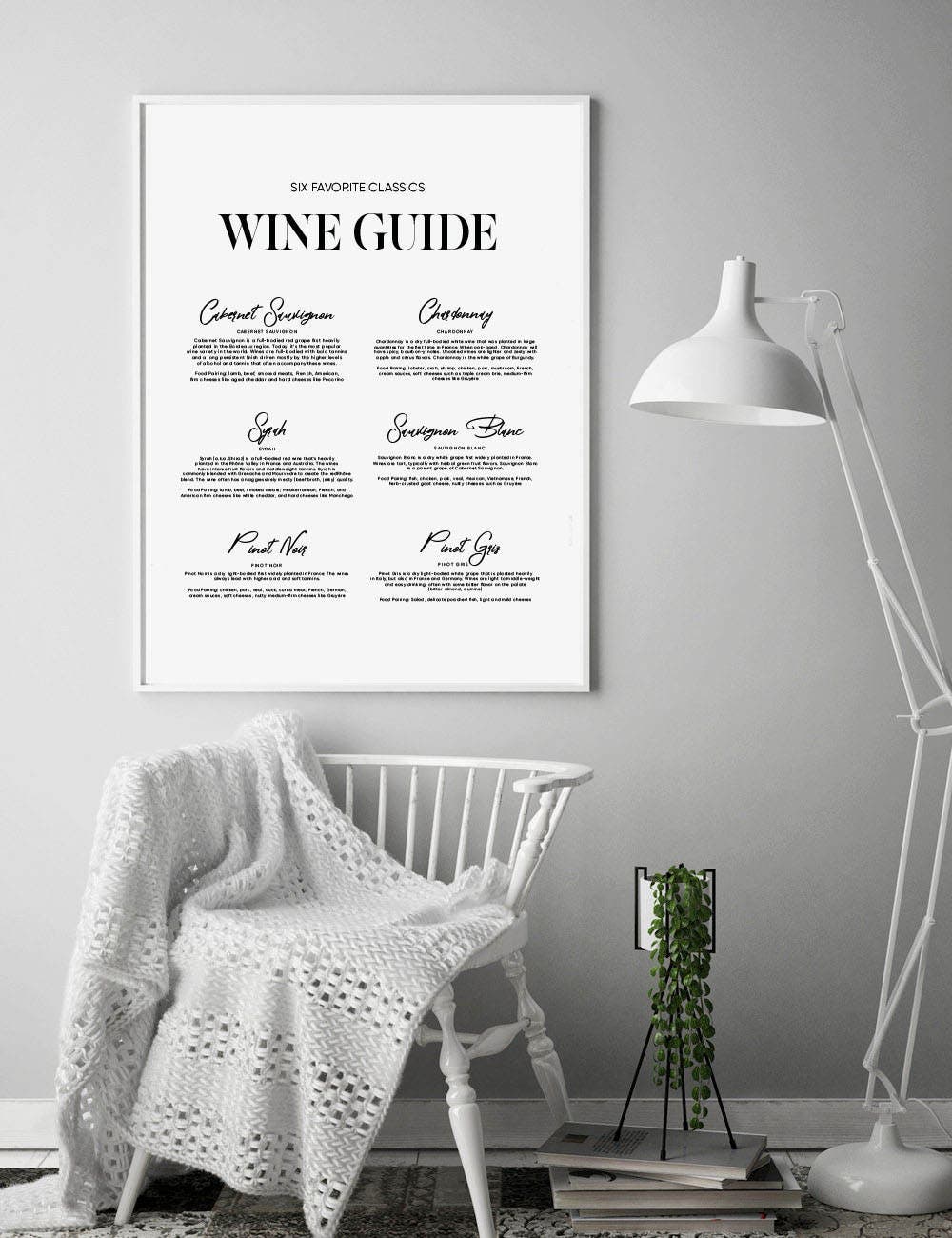 Wine Guide, Wine Guide Print, Wine Print, Wine Wall Art, Kitchen Prints ...