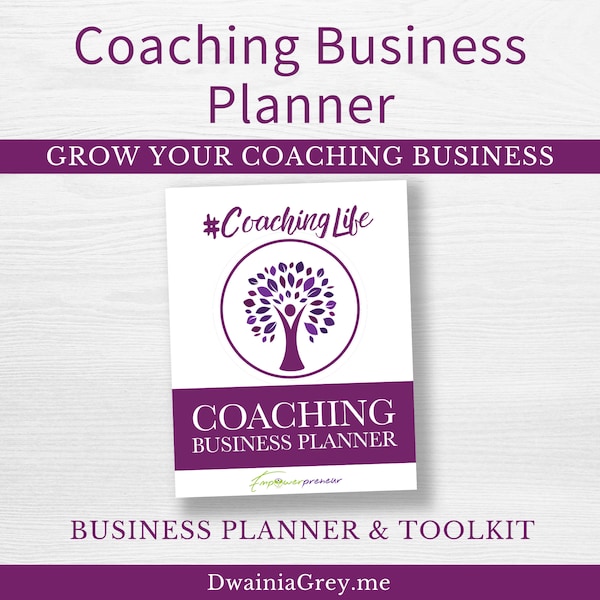 Coaching Business Planner - Etsy