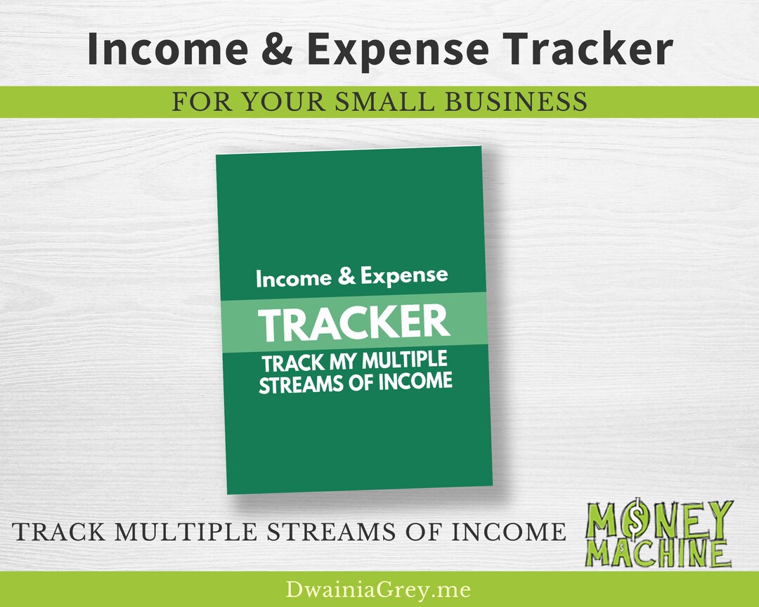 Income and Expense Tracker: Track Multiple Streams of Income for ...