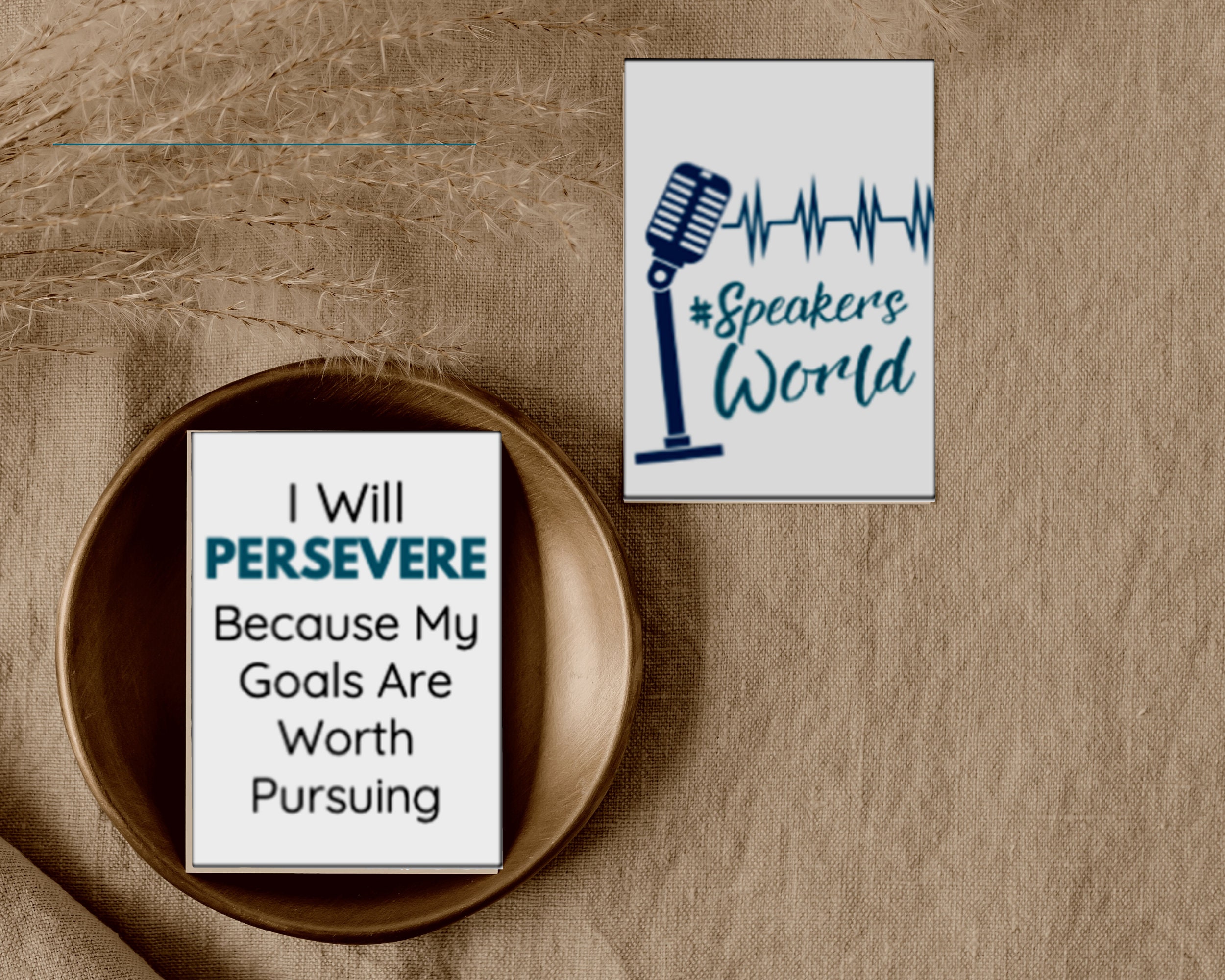Speaker Affirmation Cards Digital Download | Positive Affirmation Cards ...