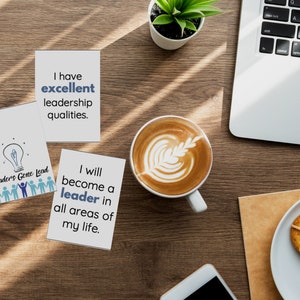 Leadership Affirmation Cards Digital Download | Positive Affirmation ...