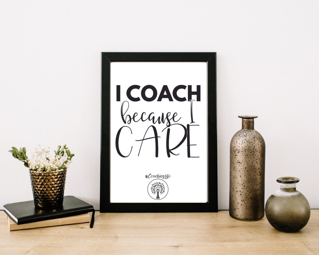 Coach Wall Art | Coach Quotes | Coach Gifts | Office Wall Art | Coach ...