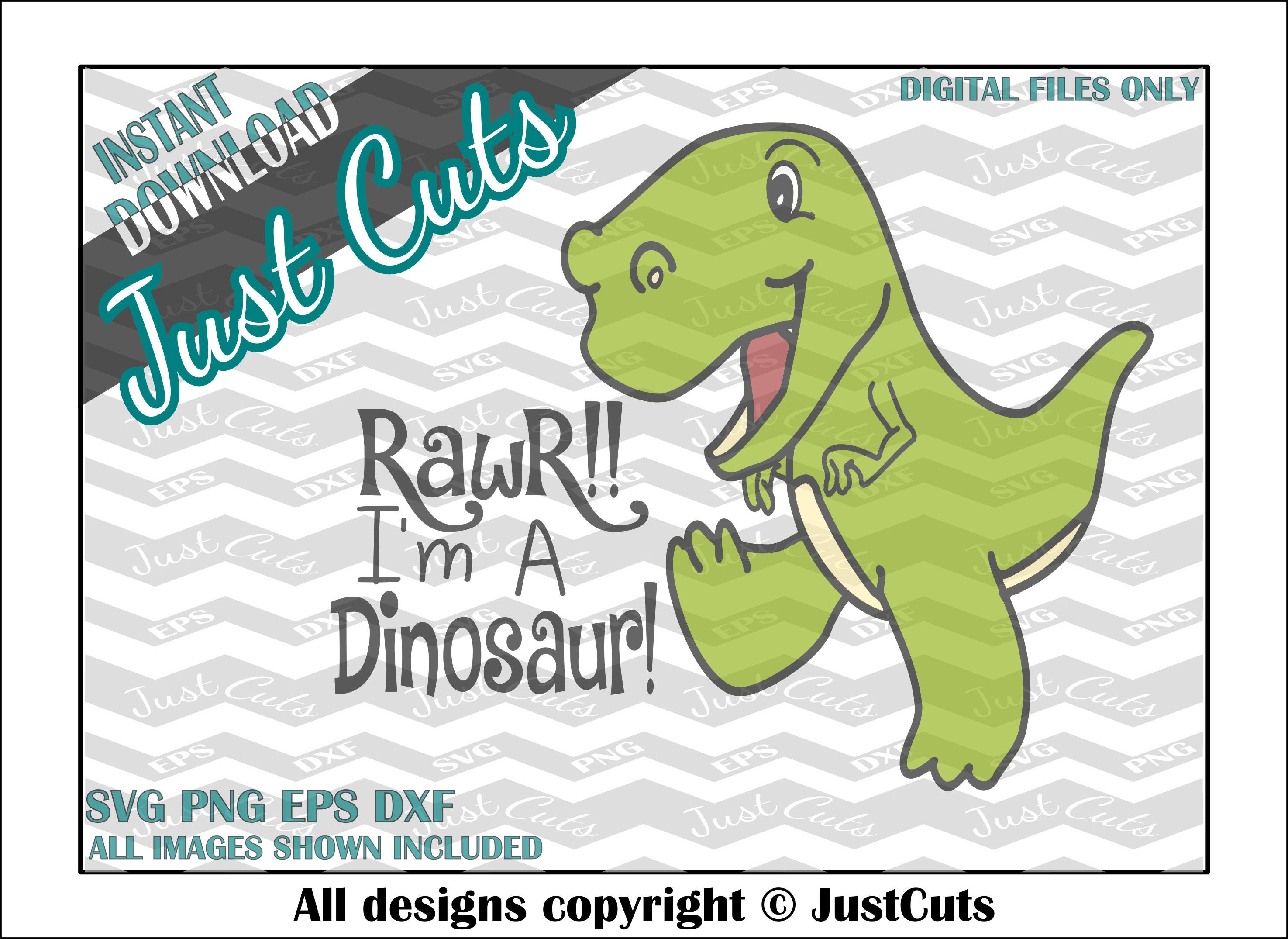 Cute Baby Dinosaur Rawr