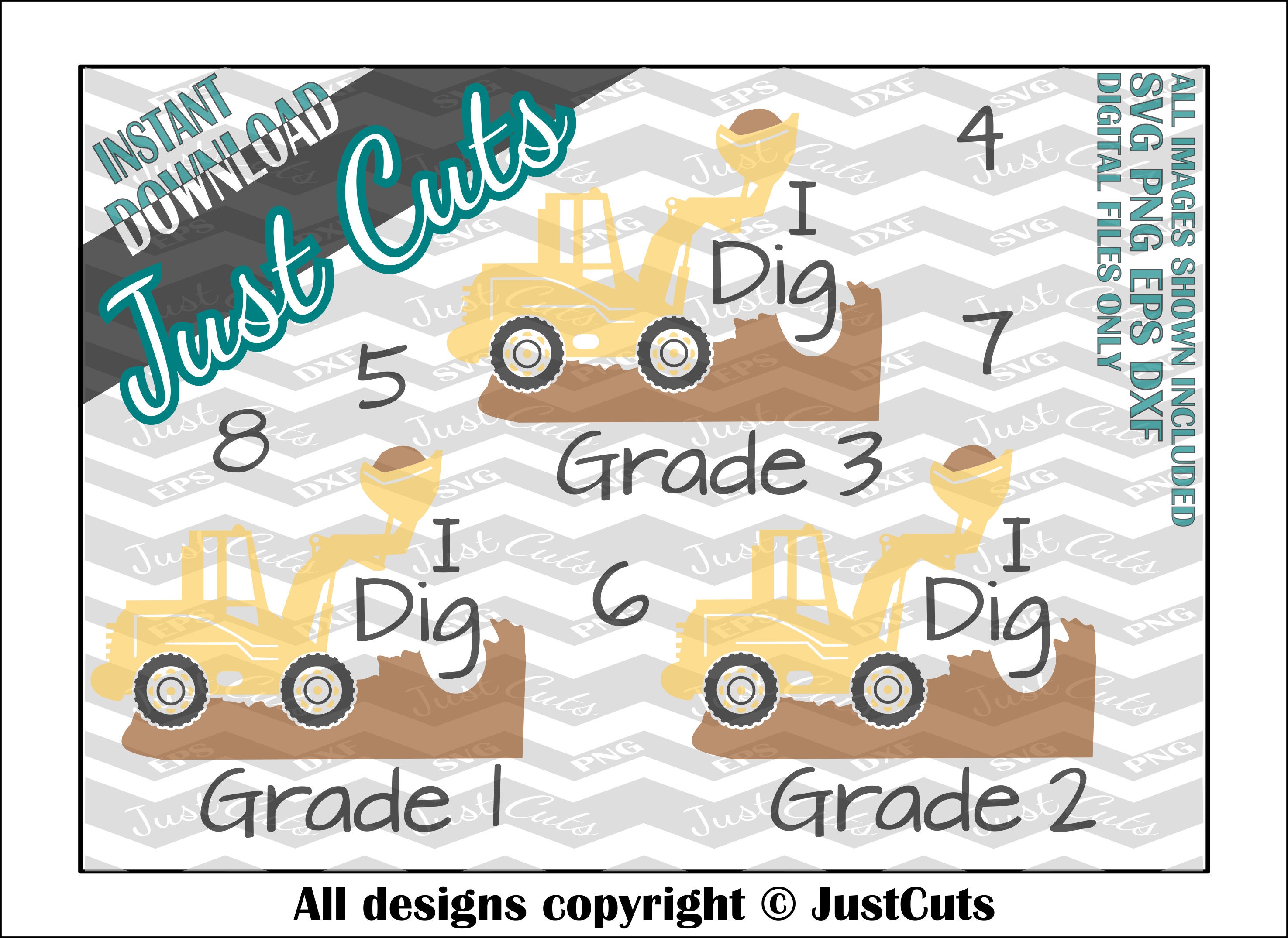 I Dig School SVG I Dig School Back to School School SVG | Etsy