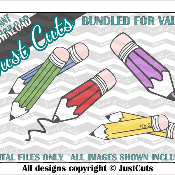 Colored Pencils Svg - Etsy