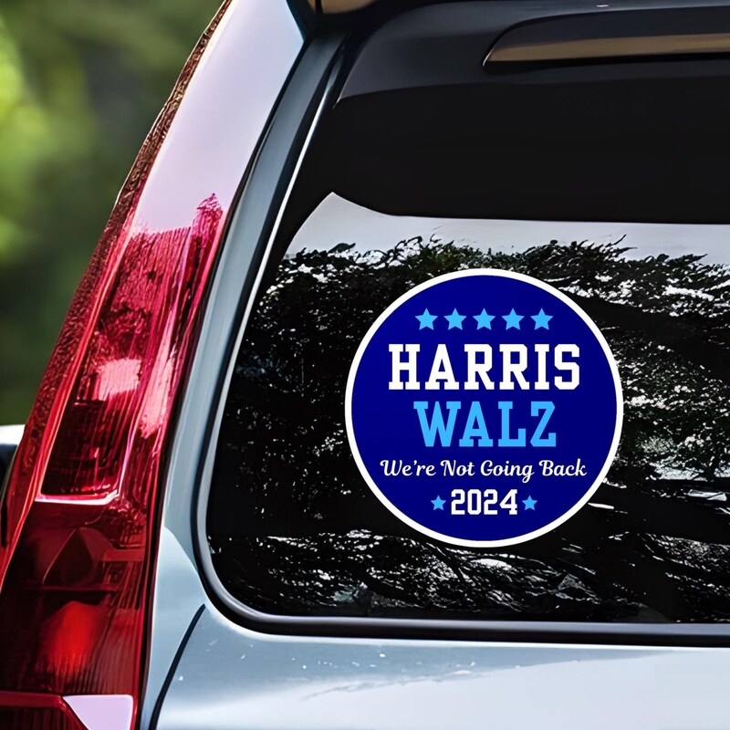 Kamala Harris Window Decal - Etsy