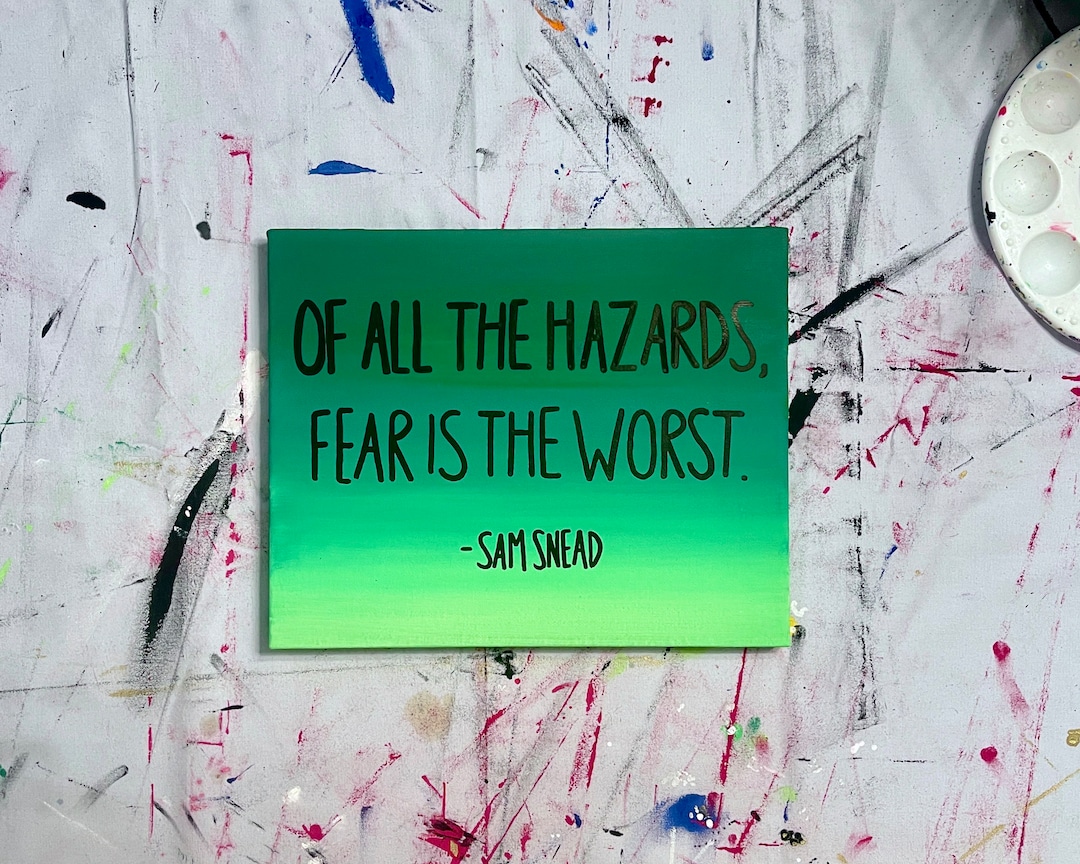 Sam Snead Golf Hazards // Customizable Handpainted Quote Canvas Art ...