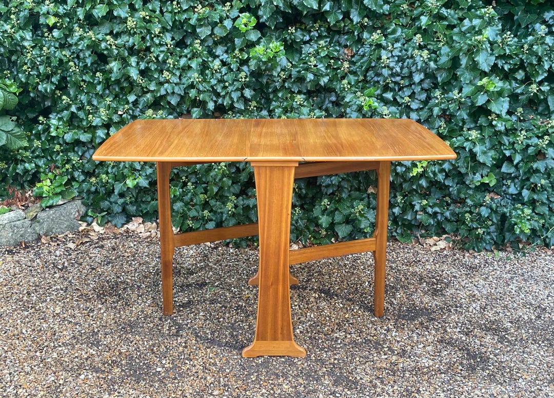 Vintage Mid Century Gate Leg Table Www.brickvintageinteriors.com - Etsy