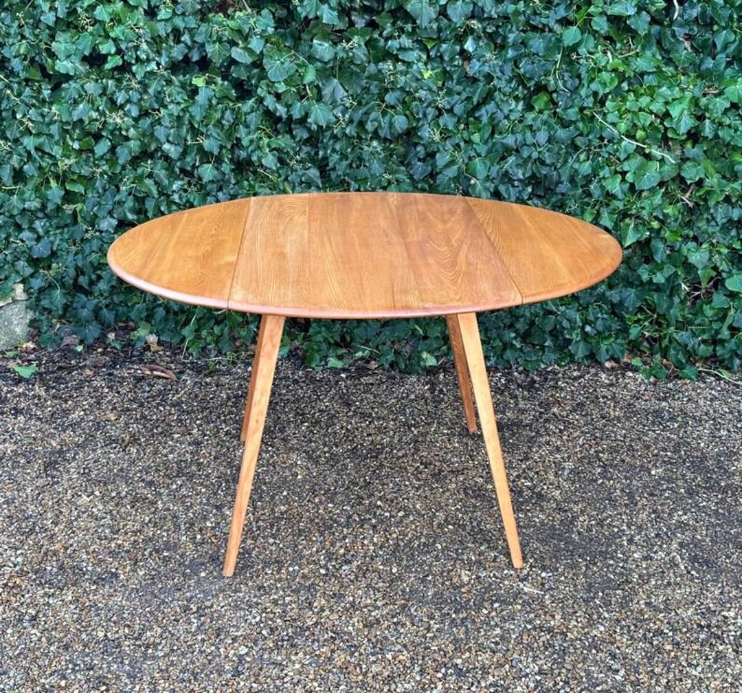 Vintage Ercol Windsor Model 384 Dining Table - Www ...