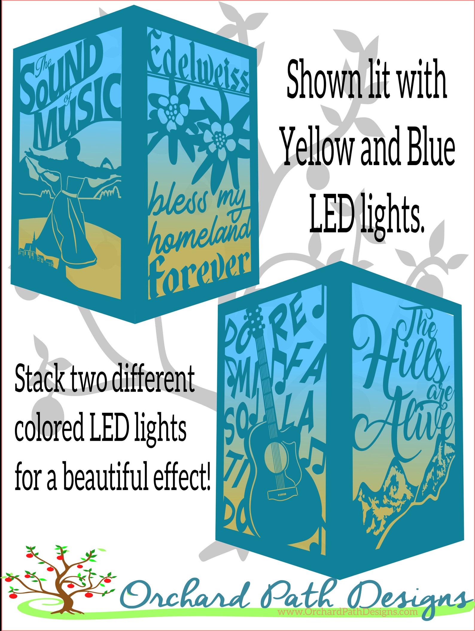 The Sound of Music Themed Paper Lantern for Wedding - Etsy