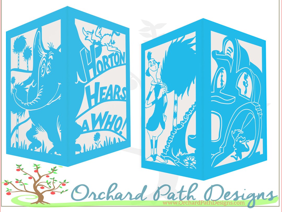 Horton Hears a Who Themed Paper Lantern - Etsy