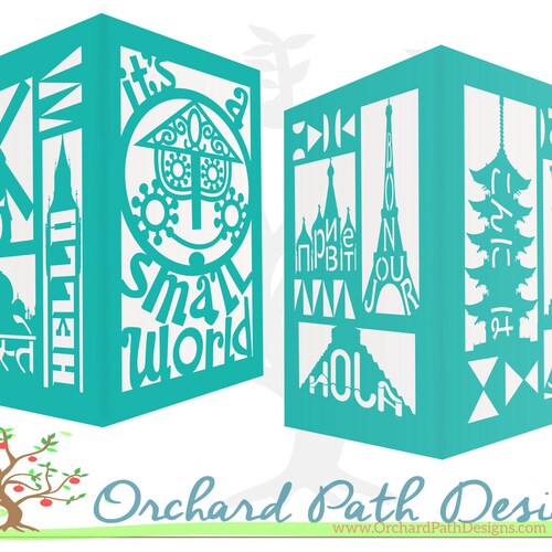 It's a Small World SVG Cutting File Its a Small World - Etsy
