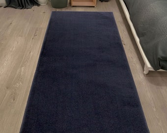 Custom Cut Blue Carpet Runner Blue Home Area Rug Wedding - Etsy