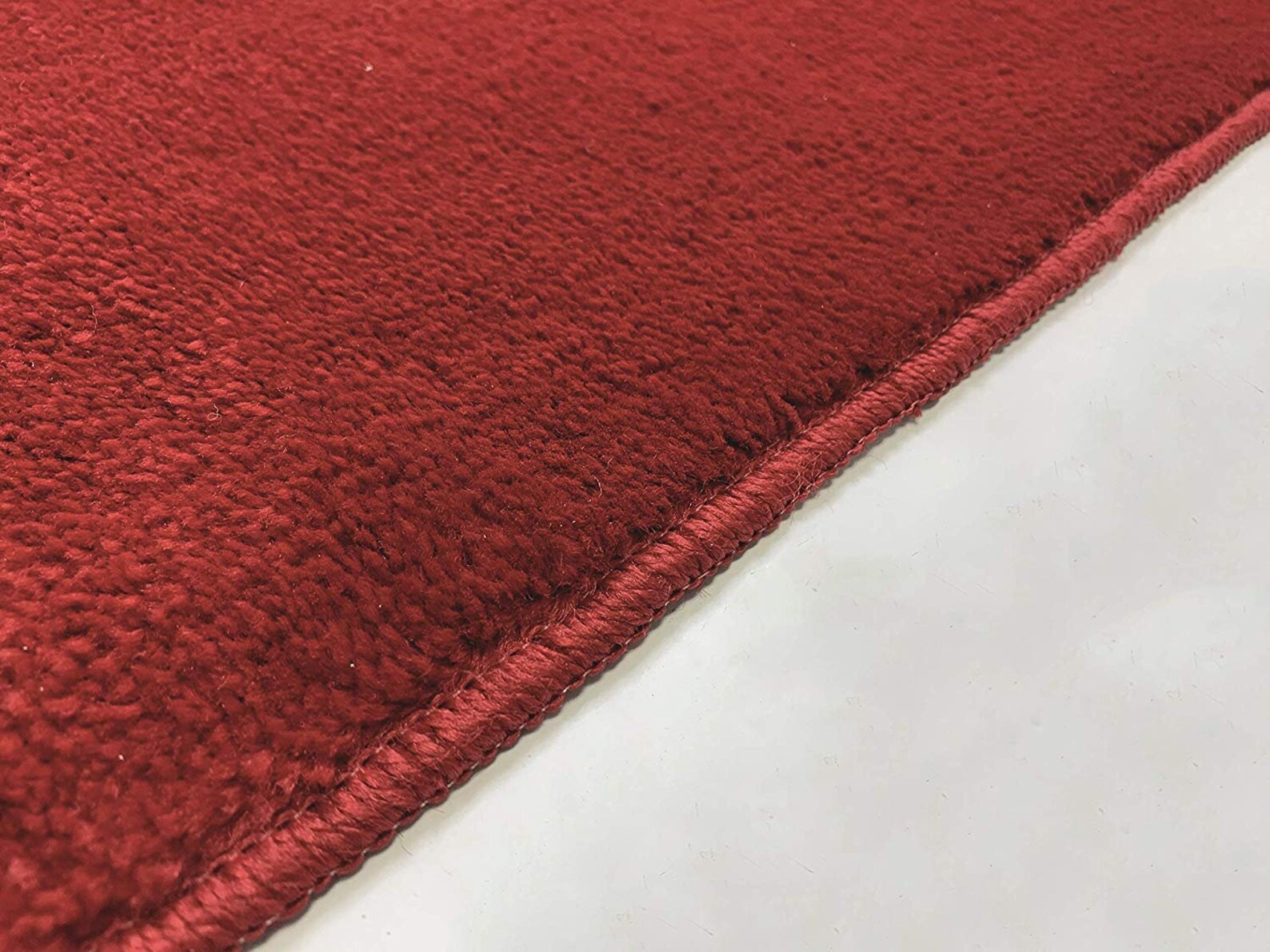 Custom Size Runner Rug Solid Color Red Skid Resistant Runner - Etsy