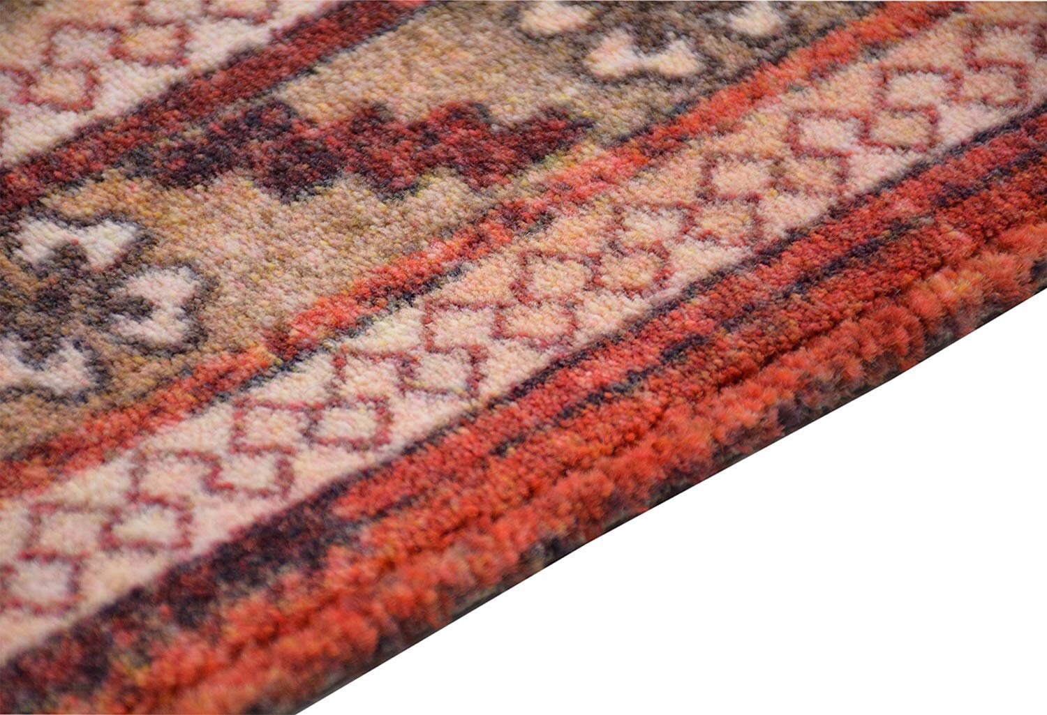 Custom Size Runner Rug Antique Native American Tribal Orange | Etsy