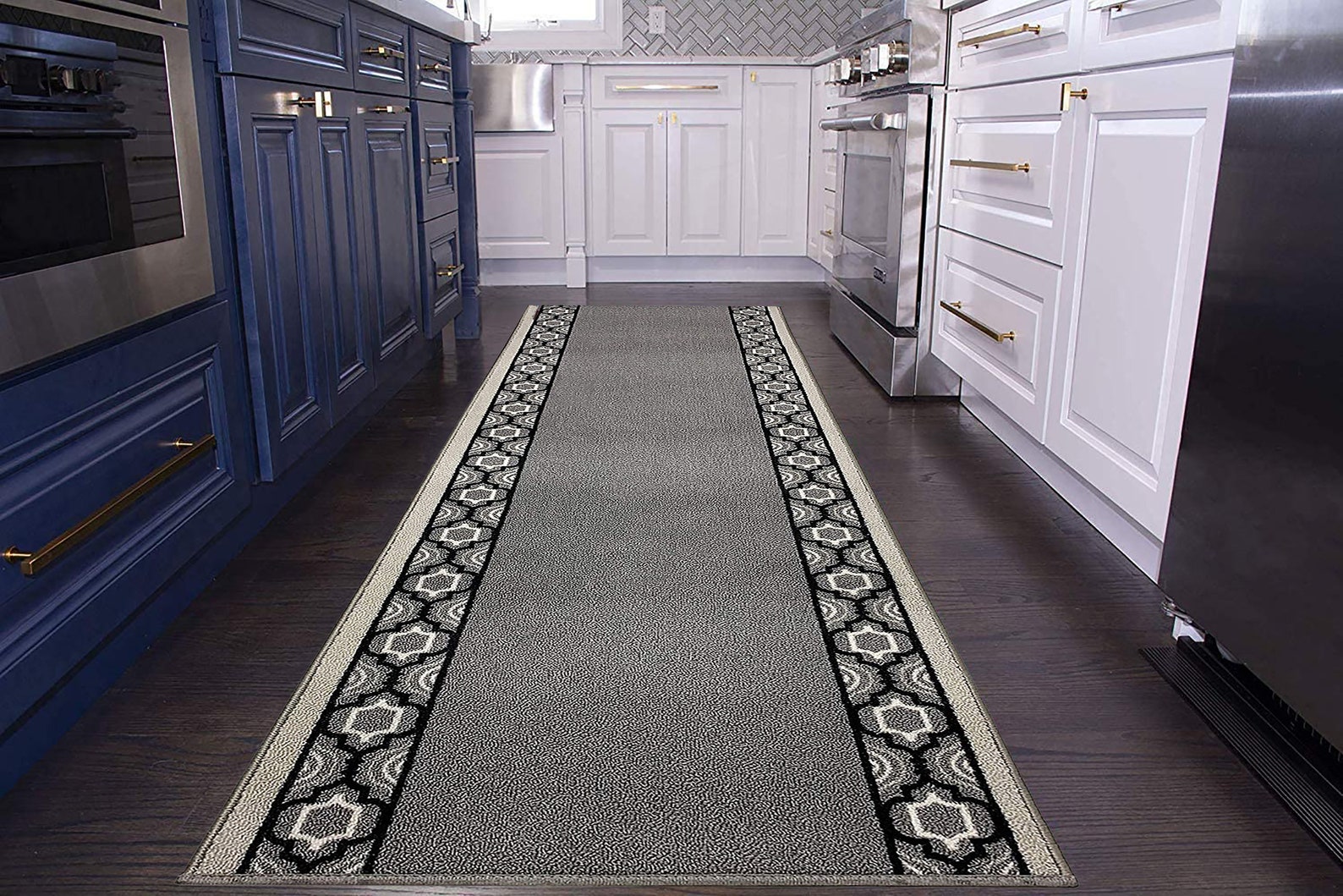 Custom Size Runner Rug Trellis Border Non Skid Runner Rug Pick | Etsy