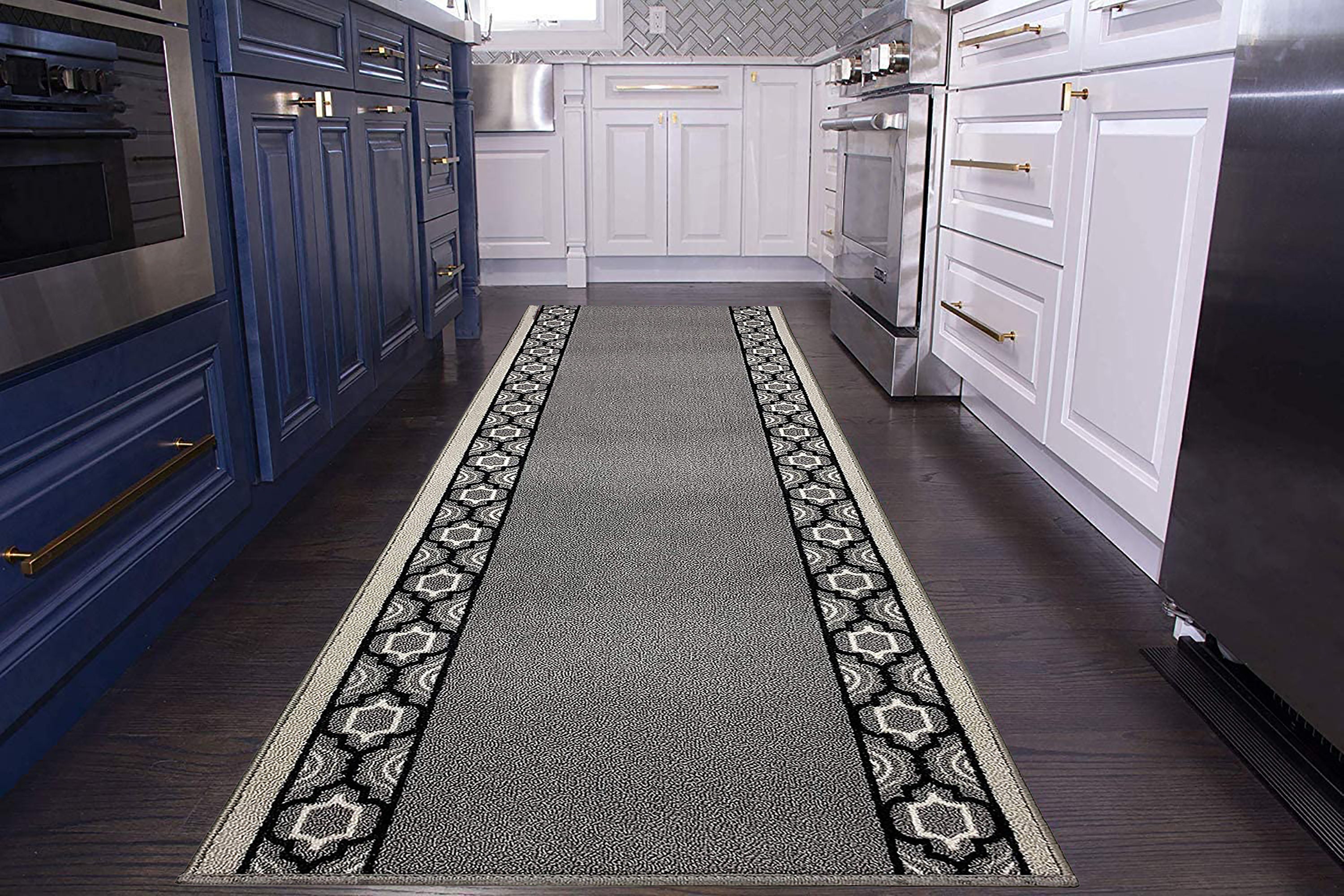 Custom Size Runner Rug Trellis Border Non Skid Runner Rug Pick | Etsy