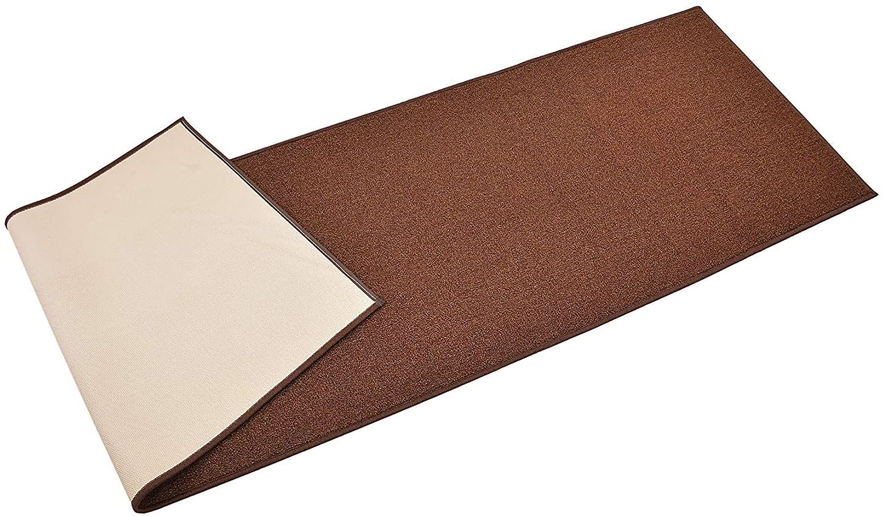 Custom Size Runner Rug Solid Brown Roll Runner 26 and 36 Inch - Etsy