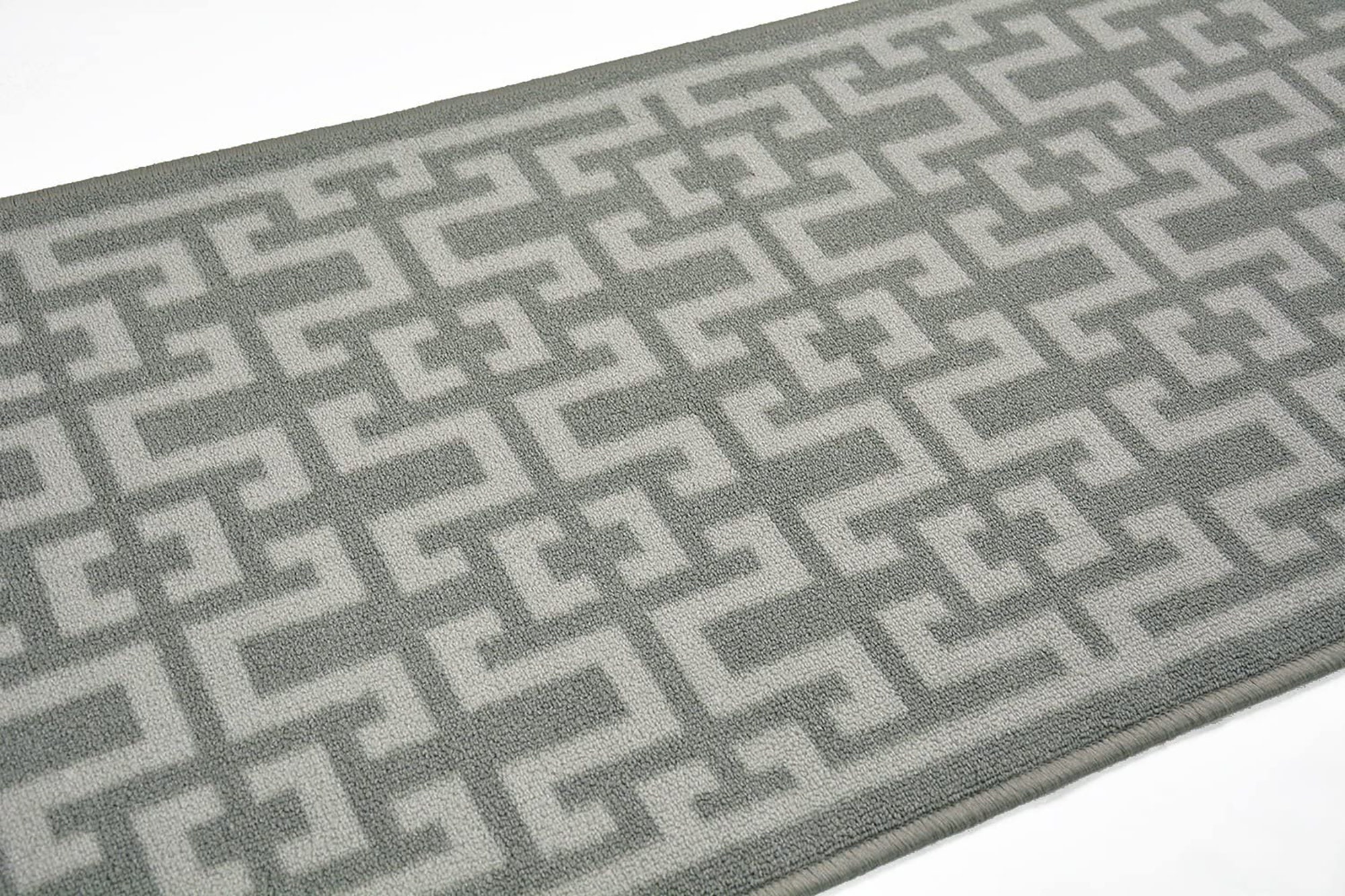 Greek Key Design Grey Color Skid Resistant 2 by 7 Runner Rug - Etsy