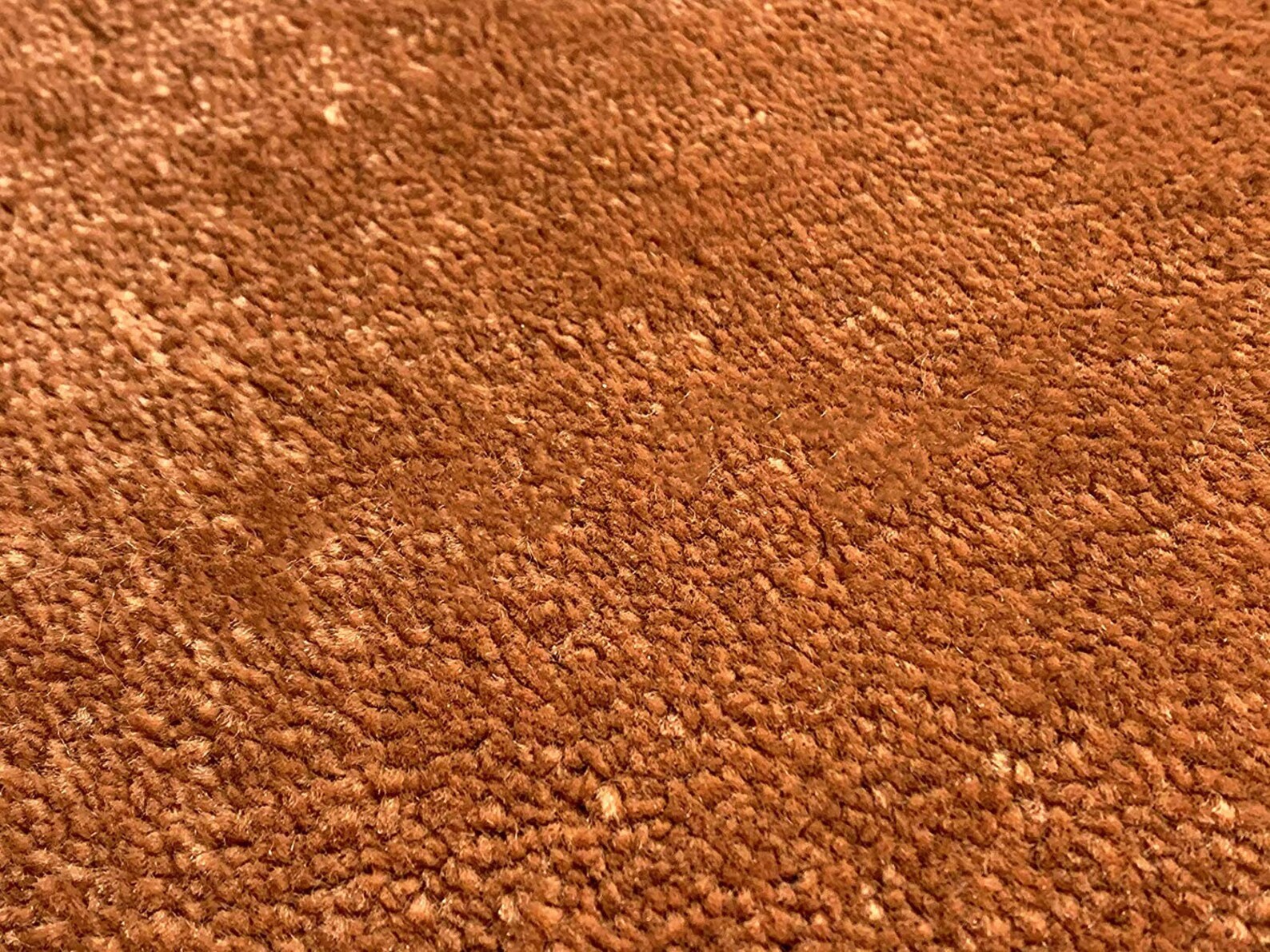 Custom Size Runner Rug Solid Burnt Orange Skid Resistant - Etsy