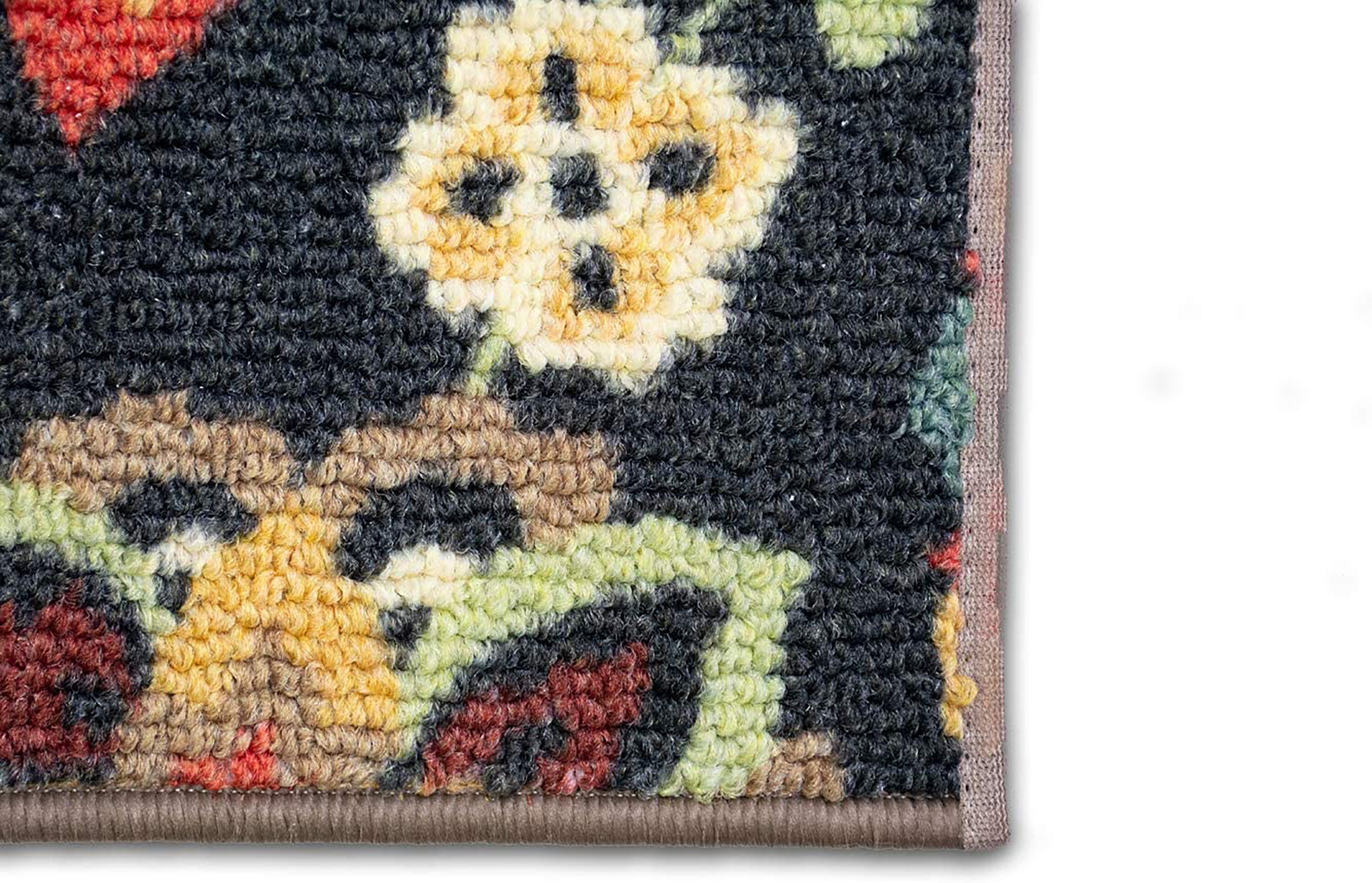 Machine Washable Custom Size Runner Rug Berber Style Scroll - Etsy