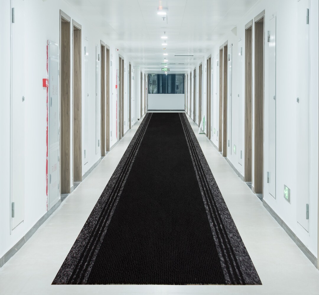 Indoor / Outdoor Non Slip Custom Size Runner Rug Loop Tracker ...