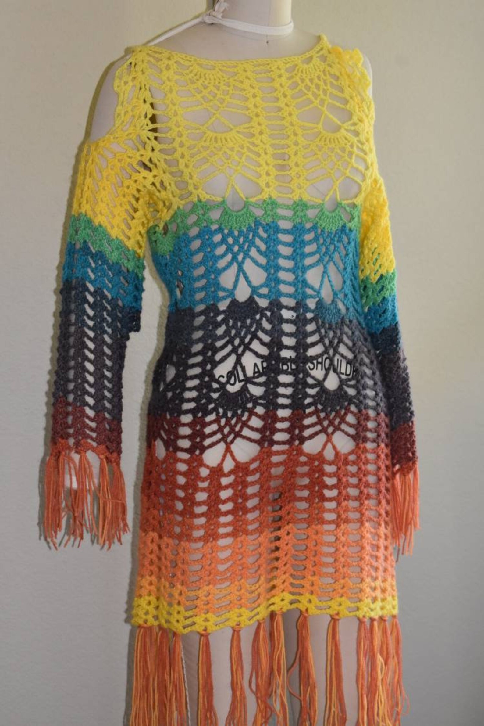 Crochet Pattern Rio Coverall or Crochet Beach Cover | Etsy