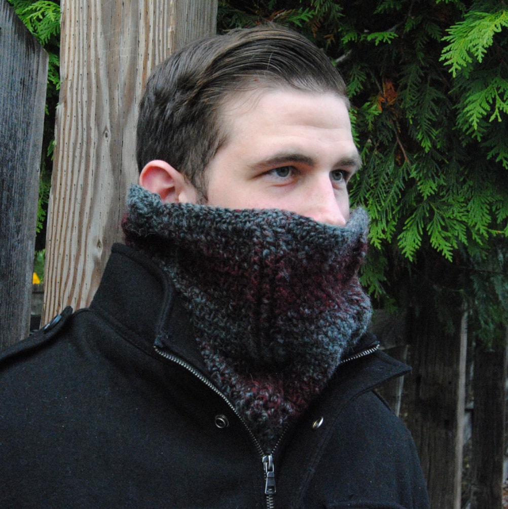 CROCHET PATTERN - Stonehenge Men's Cowl - Etsy