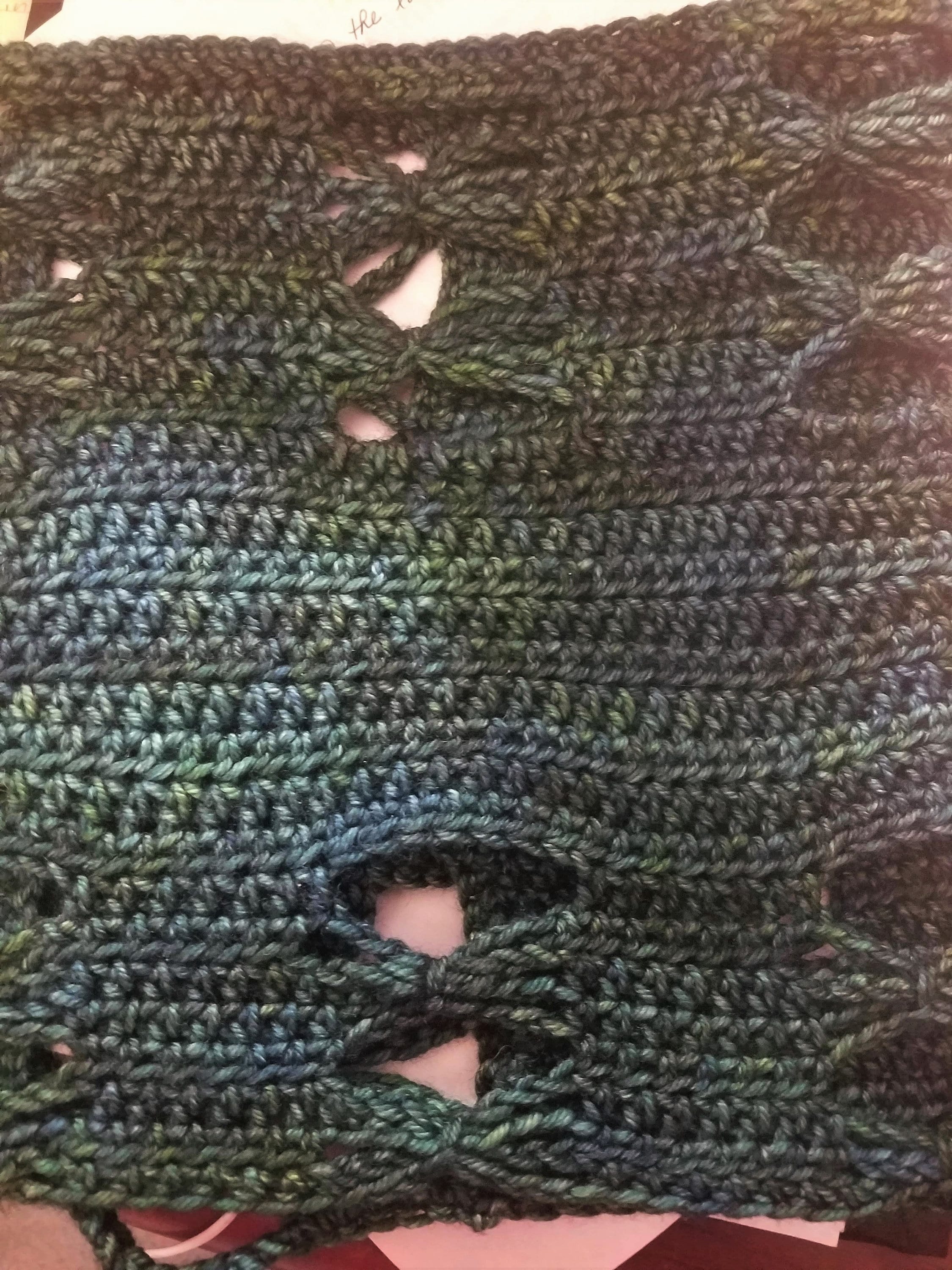 Crochet Pattern for Flower Bowquet Cowl - Flowers and Bows Cowl ...