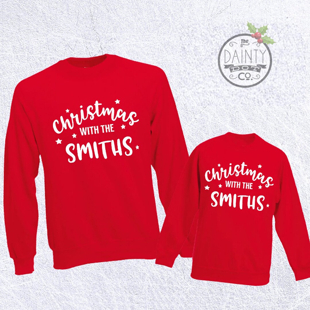 Matching Christmas Jumpers, Matching Christmas Outfits, Family ...