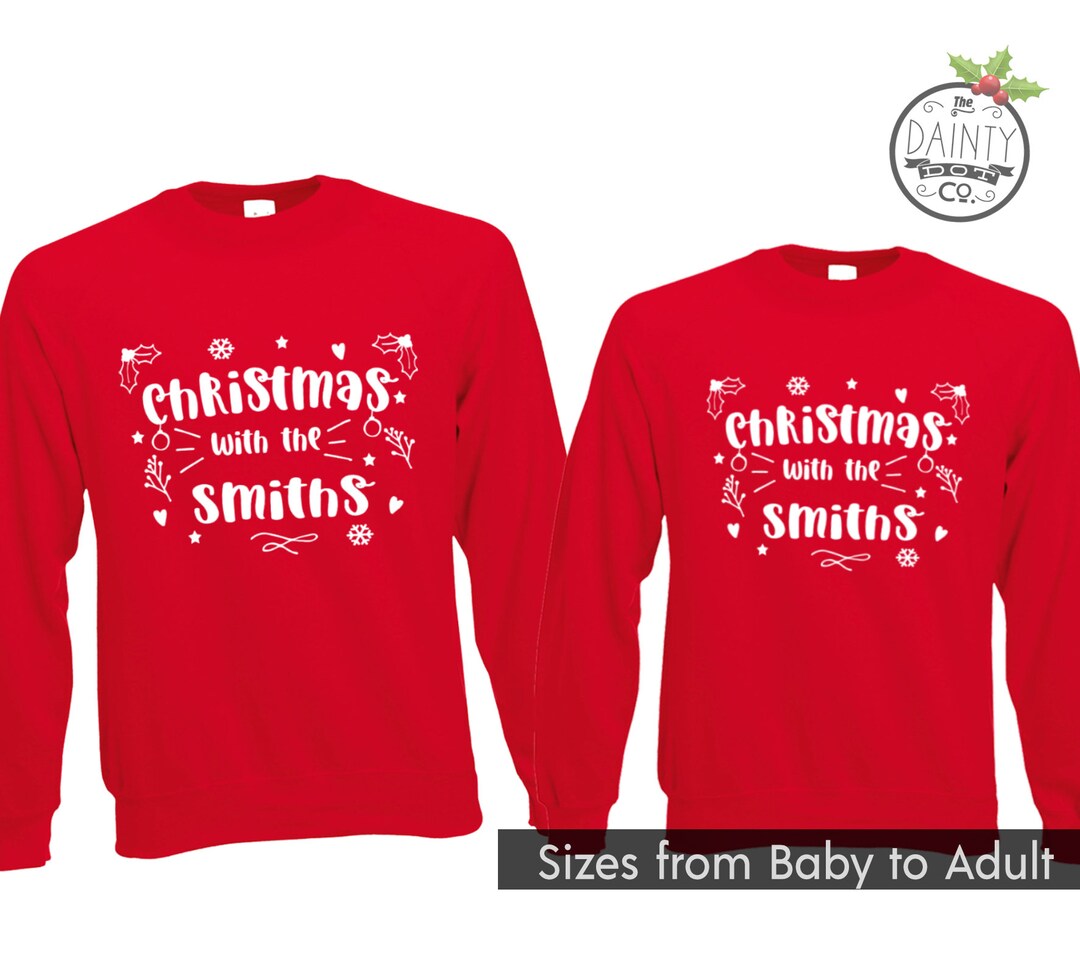 Matching Christmas Jumpers, Matching Christmas Outfits, Family ...