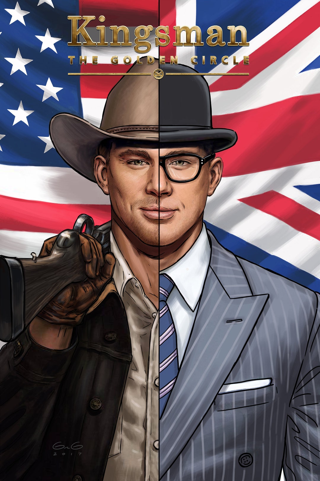 Kingsman 2: the Golden Circle - Kingsman/statesman - Etsy