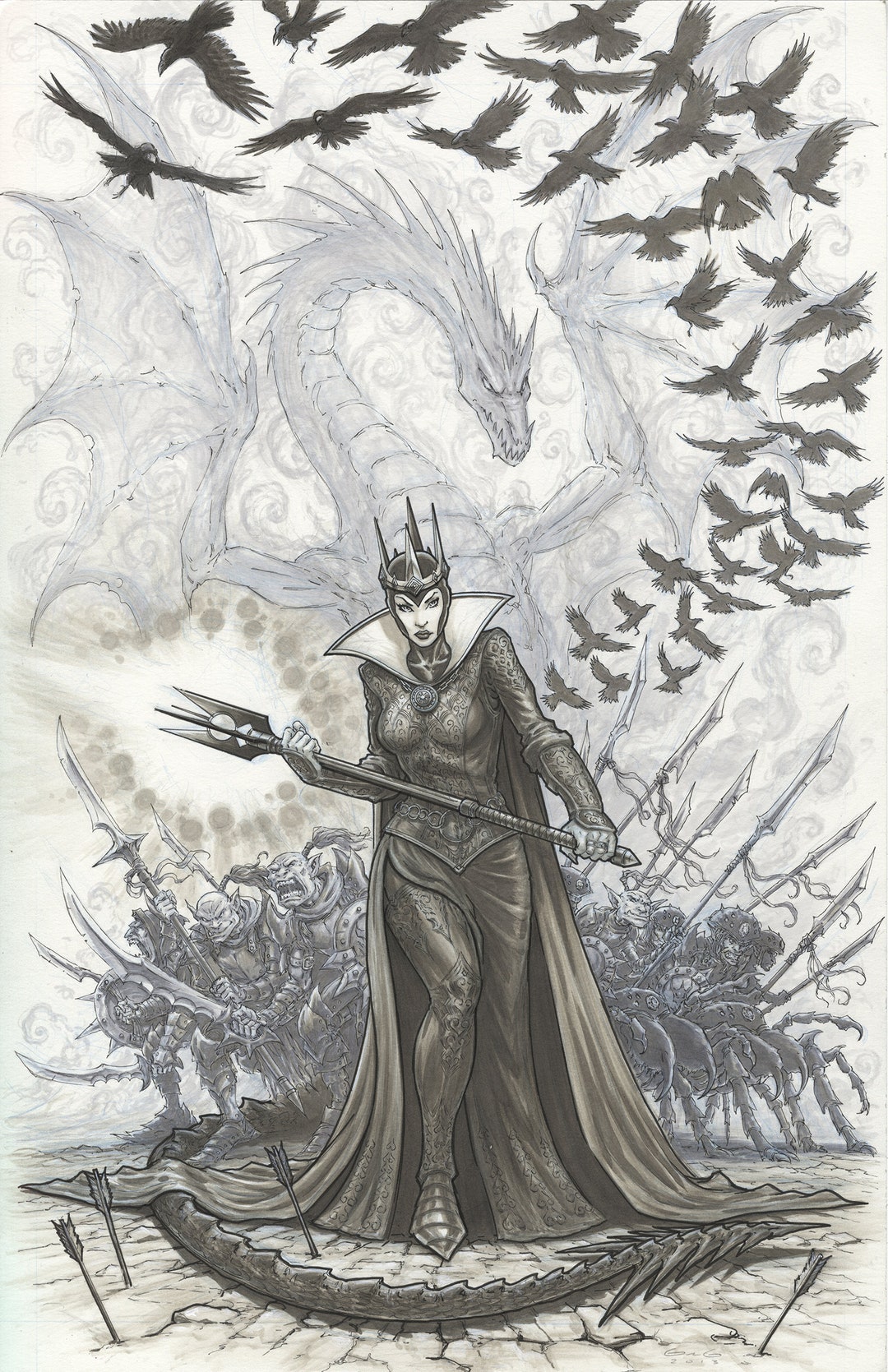 Dark Queen Army - Etsy