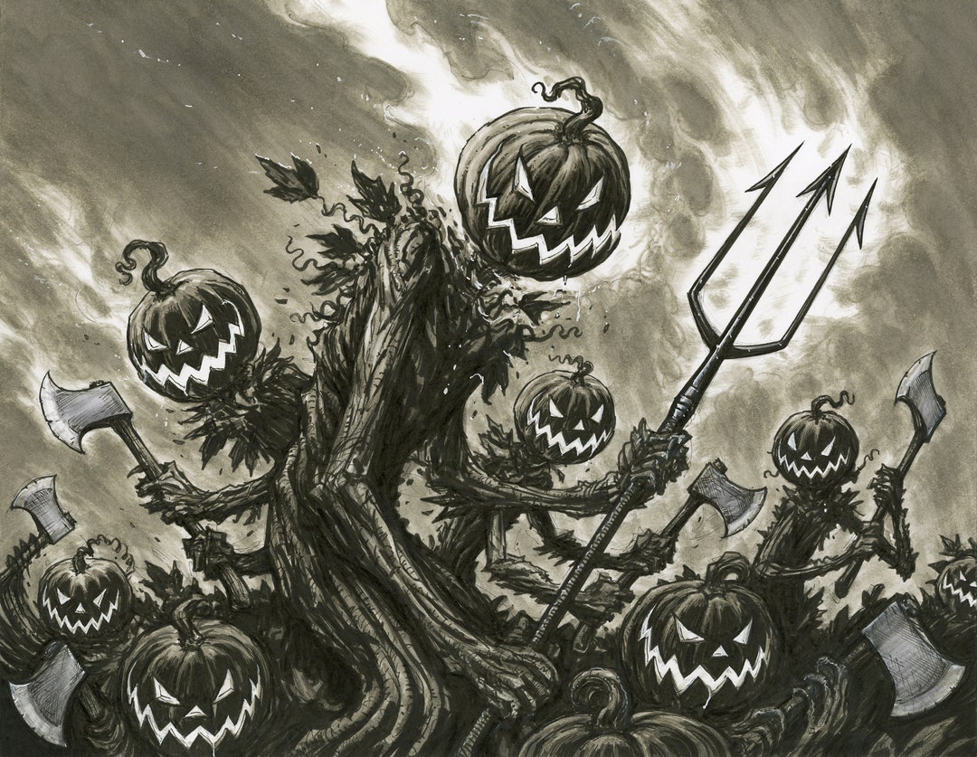Lord Gourd and the Pumpkin Horde! - Etsy