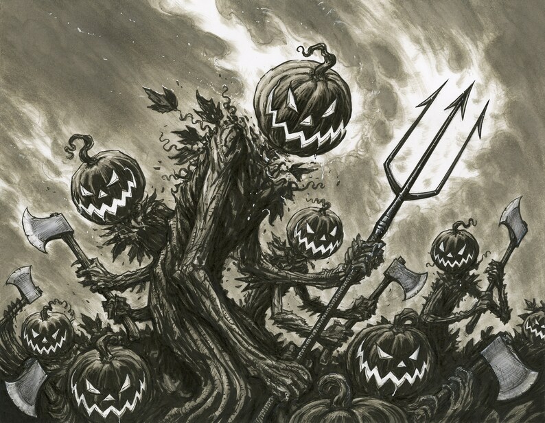 Lord Gourd and the Pumpkin Horde! - Etsy