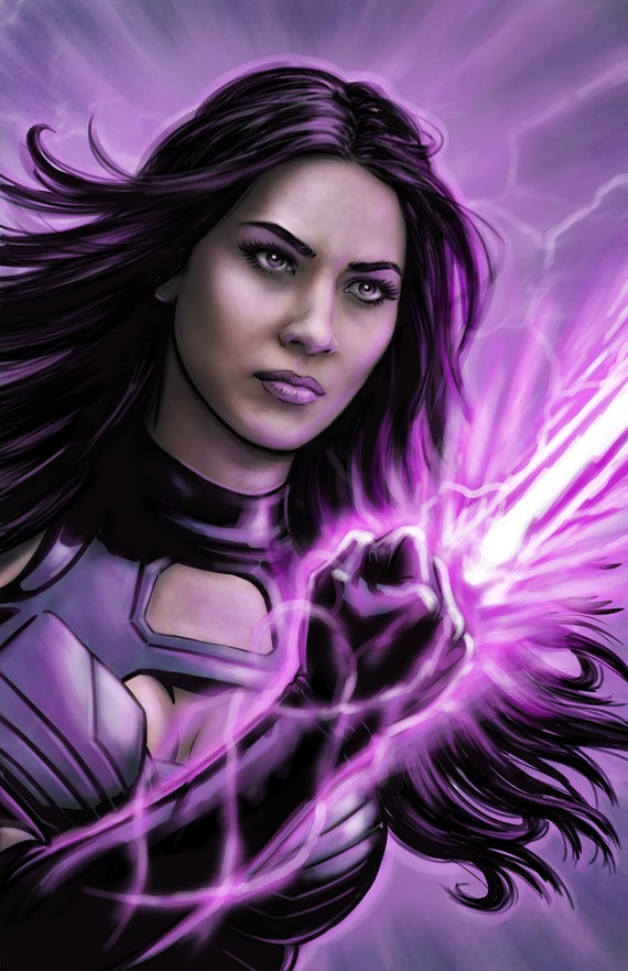 Psylocke X Men Cover