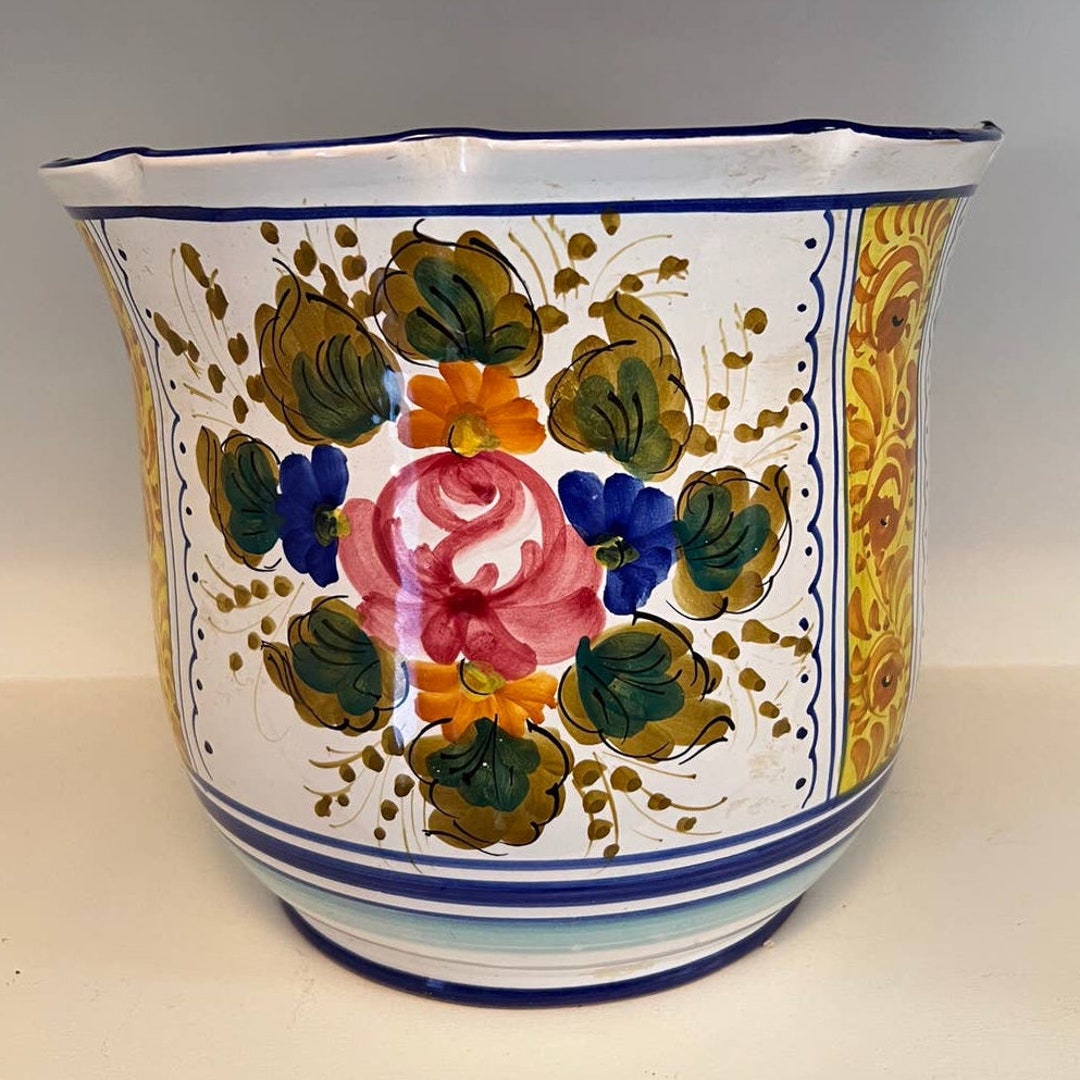 Hand Painted and Signed Deruta Pottery Italian Majolica, Tin-glazed ...